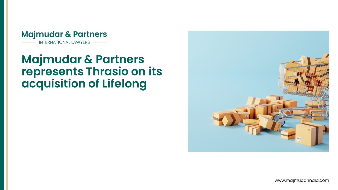 Majmudar & Partners represents Thrasio on its acquisition of Lifelong ...