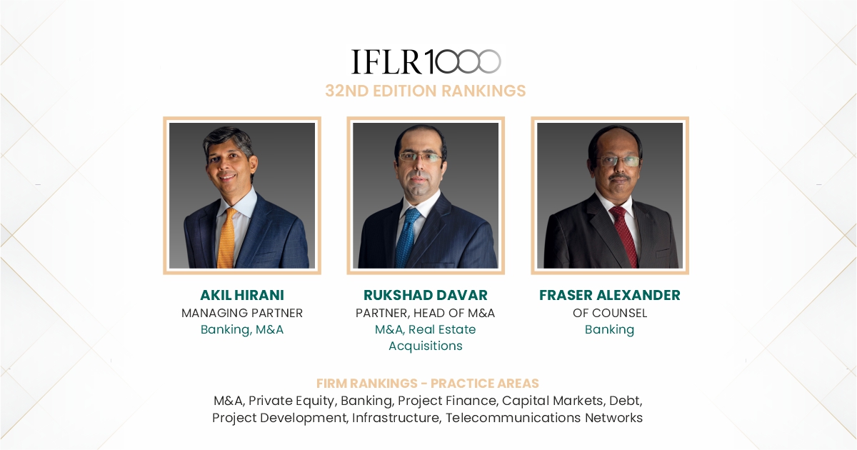 Majmudar & Partners IFLR Rankings 32nd Edition | Majmudar & Partners