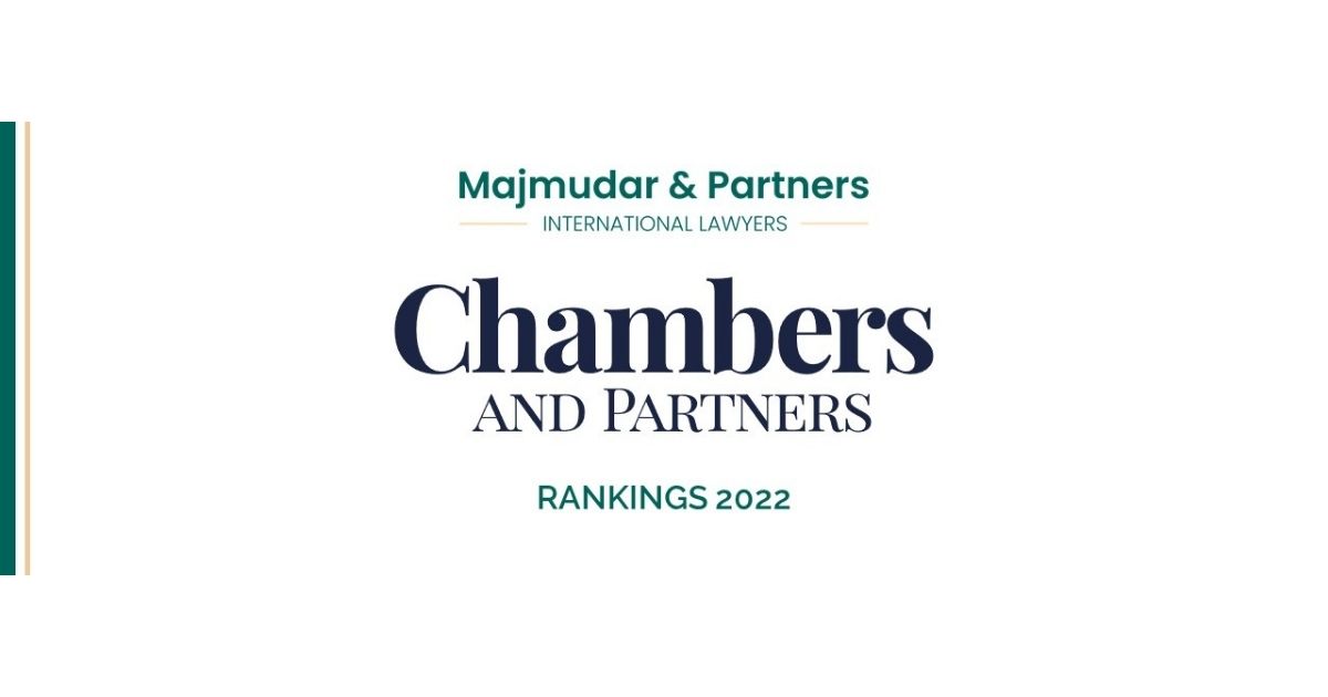 Majmudar & Partners recognized among Chambers & Partners 2022 rankings ...